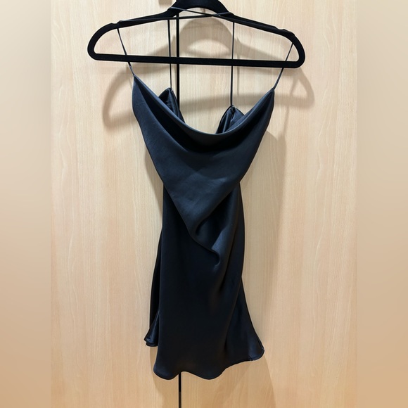 Zara | Dresses | Zara Satin Effect Short Dress | Poshmark